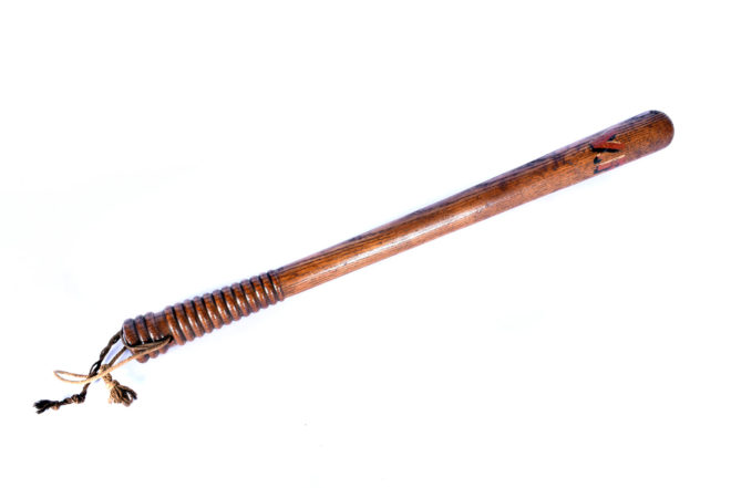 All About Wooden Police Truncheons - British Police Truncheons